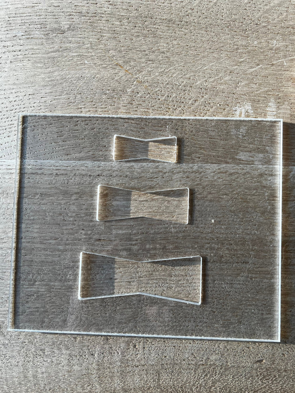 Acrylic Bow Tie Inlay Template – Daniel Dunlap Woodworks